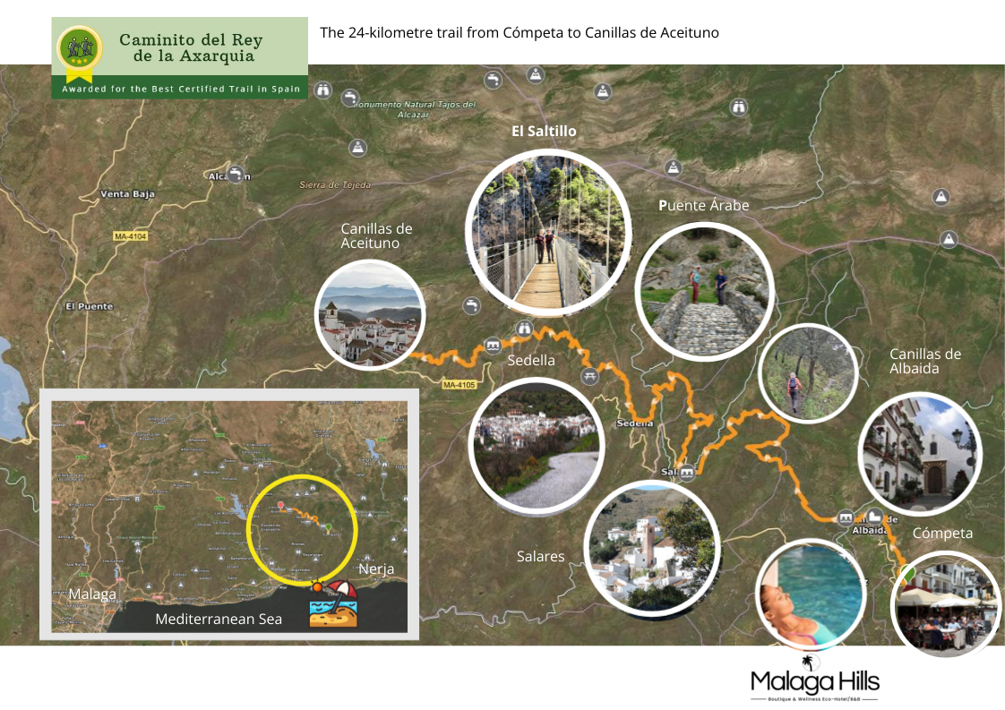 Caminito del Rey de la Axarquía. Award Best Hiking Trail in Spain 2024 ...